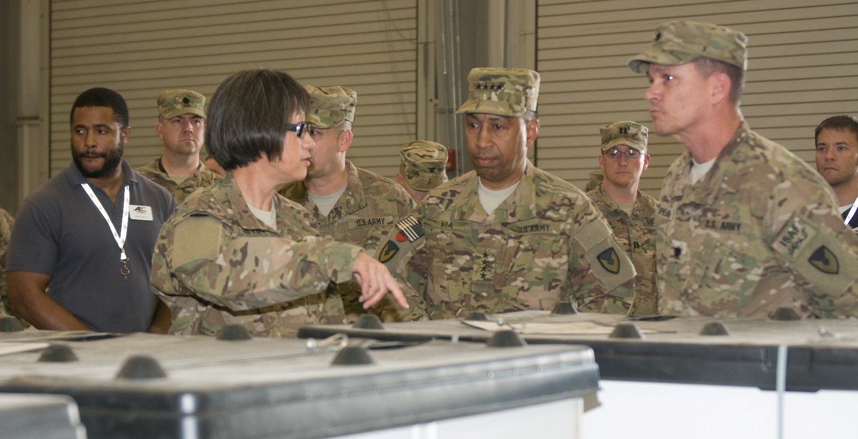 Gen. Dennis Via and Hon. Heidi Shyu visit with troops in Afghanistan ...