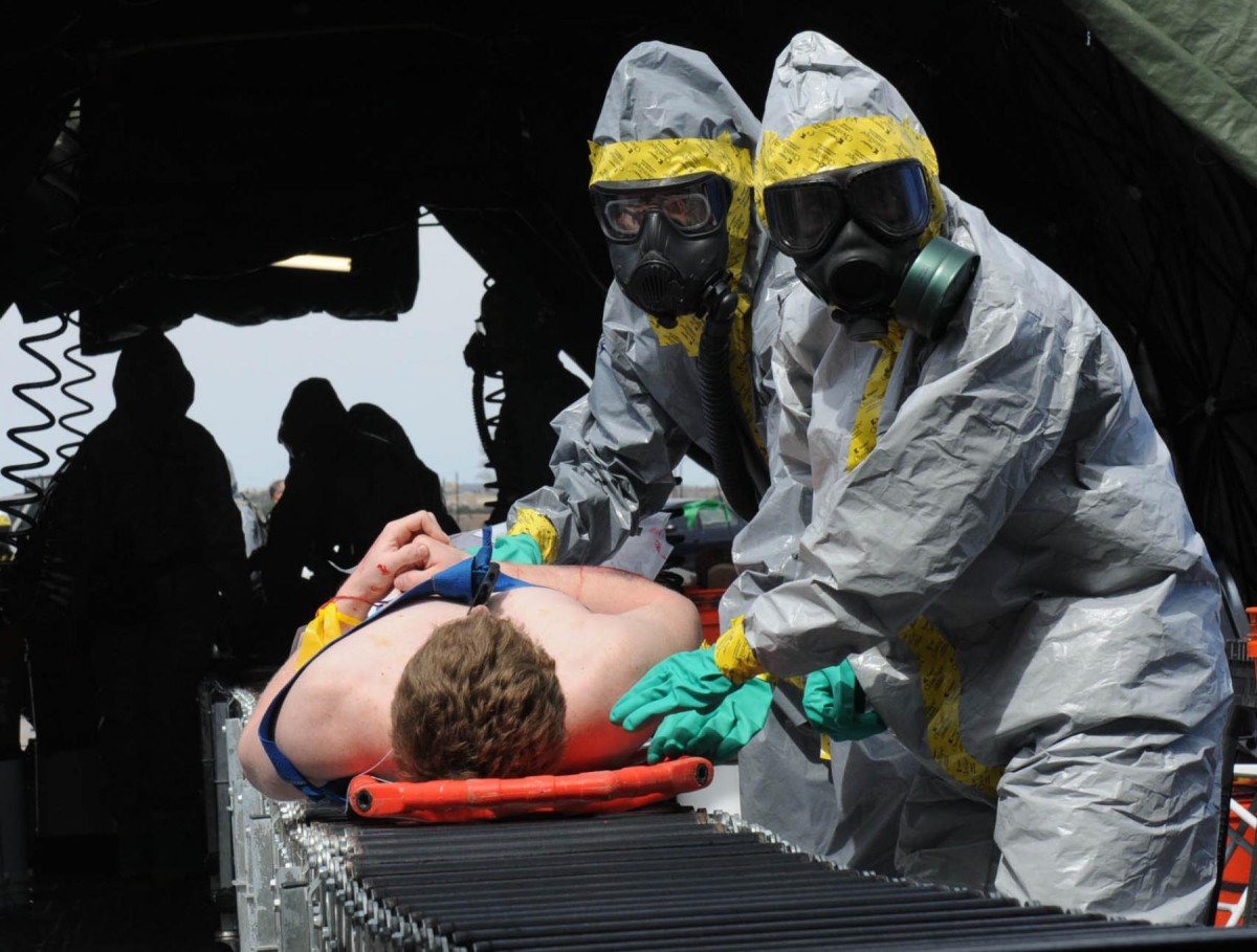 Soldiers train for Chemical, Biological, Radiological, Nuclear and ...