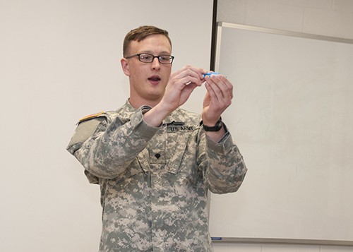 Shared knowledge: Soldiers serve as state-certified police instructors ...