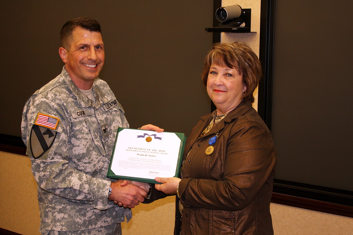Financial division chief retires | Article | The United States Army