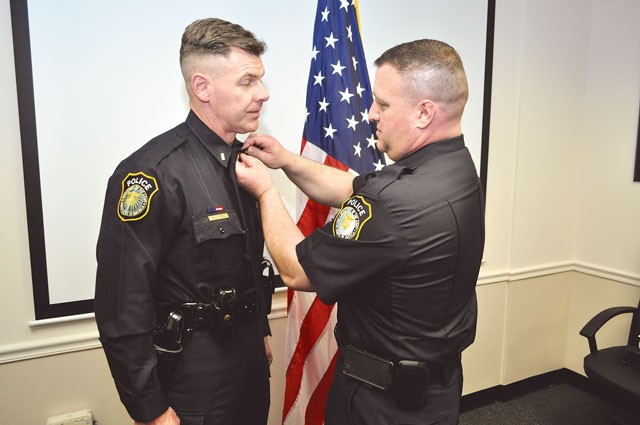 Fort Belvoir police officer receives award; Crawford promoted to ...