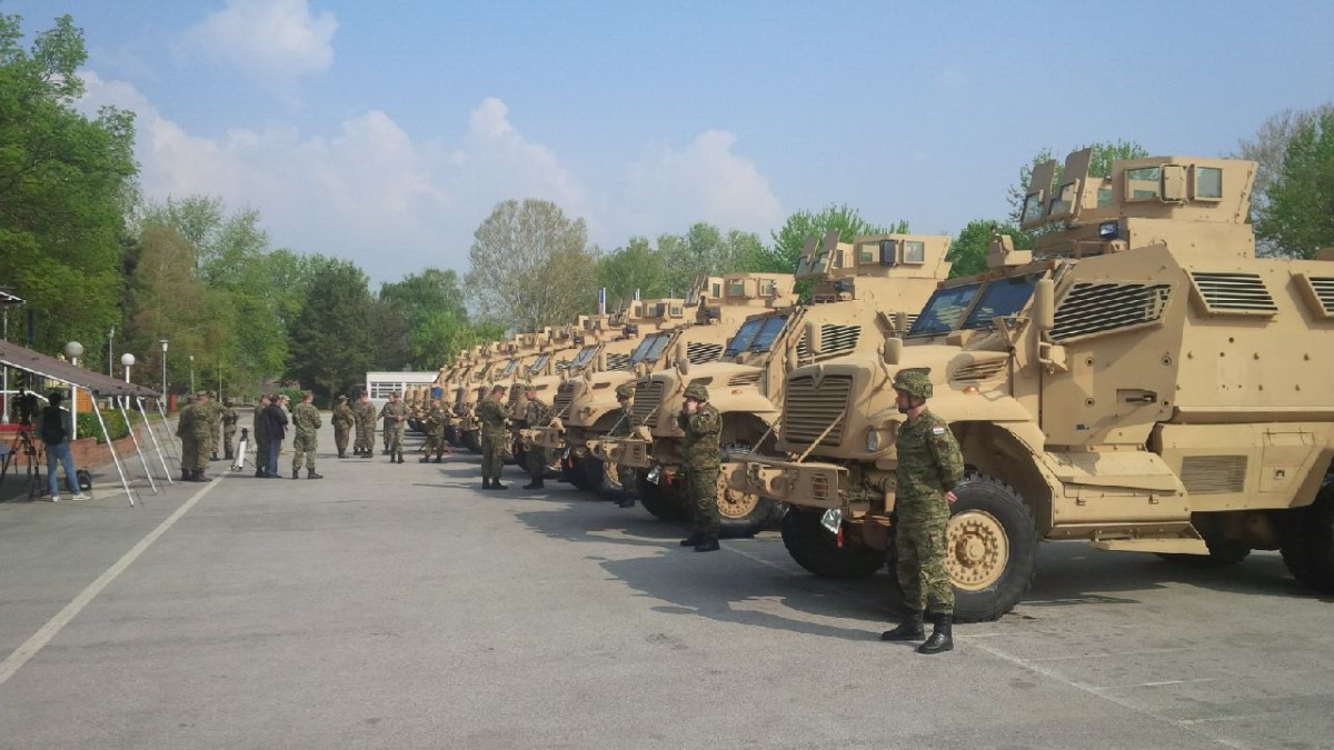 AFSBn-Italy prepares MRAPs for transfer to Croatia | Article | The ...