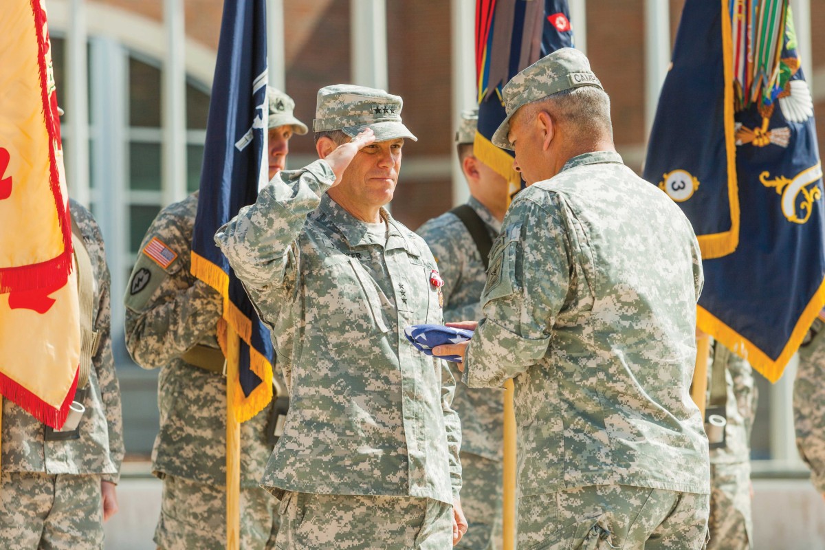 Bidding farewell: Former IMCOM, MCoE commander retires | Article | The ...