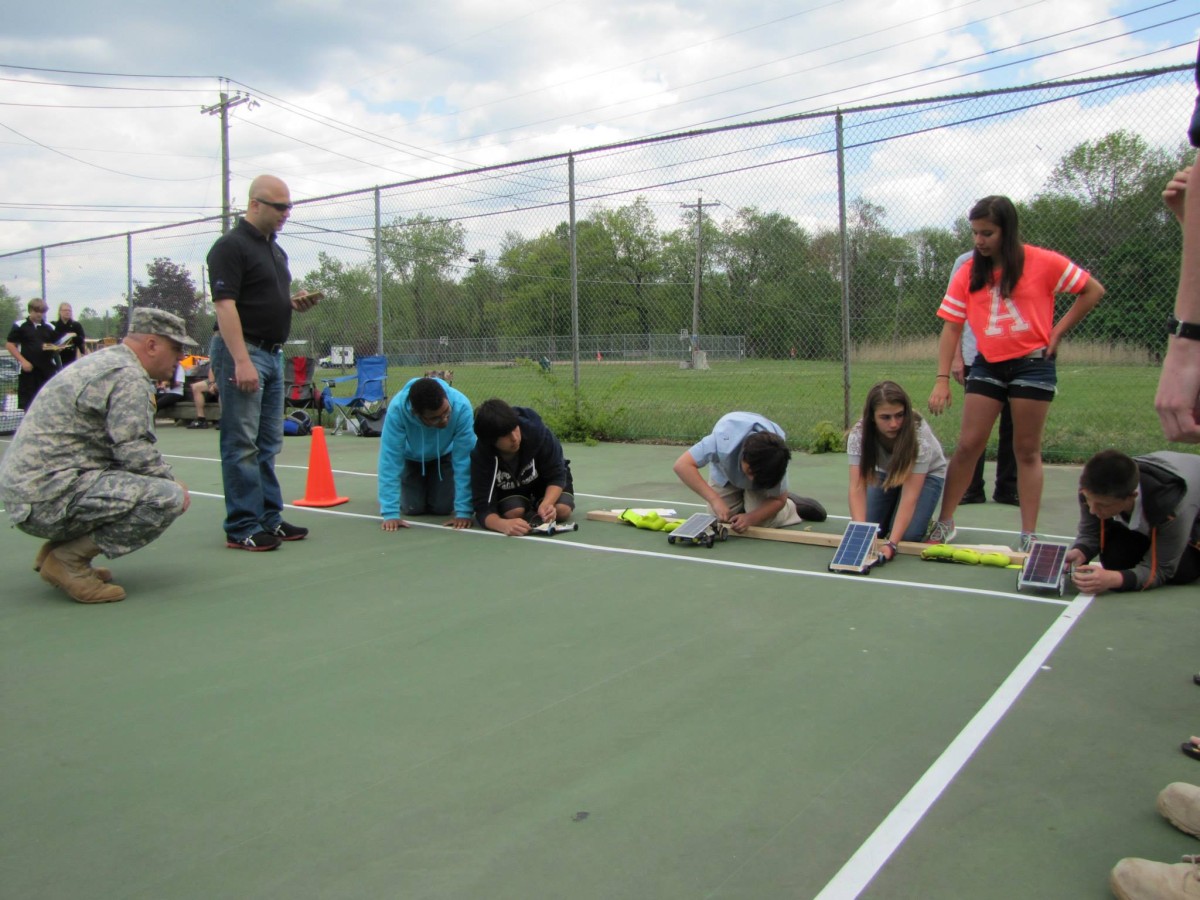 Students race to the future in Junior Solar Sprint competition ...