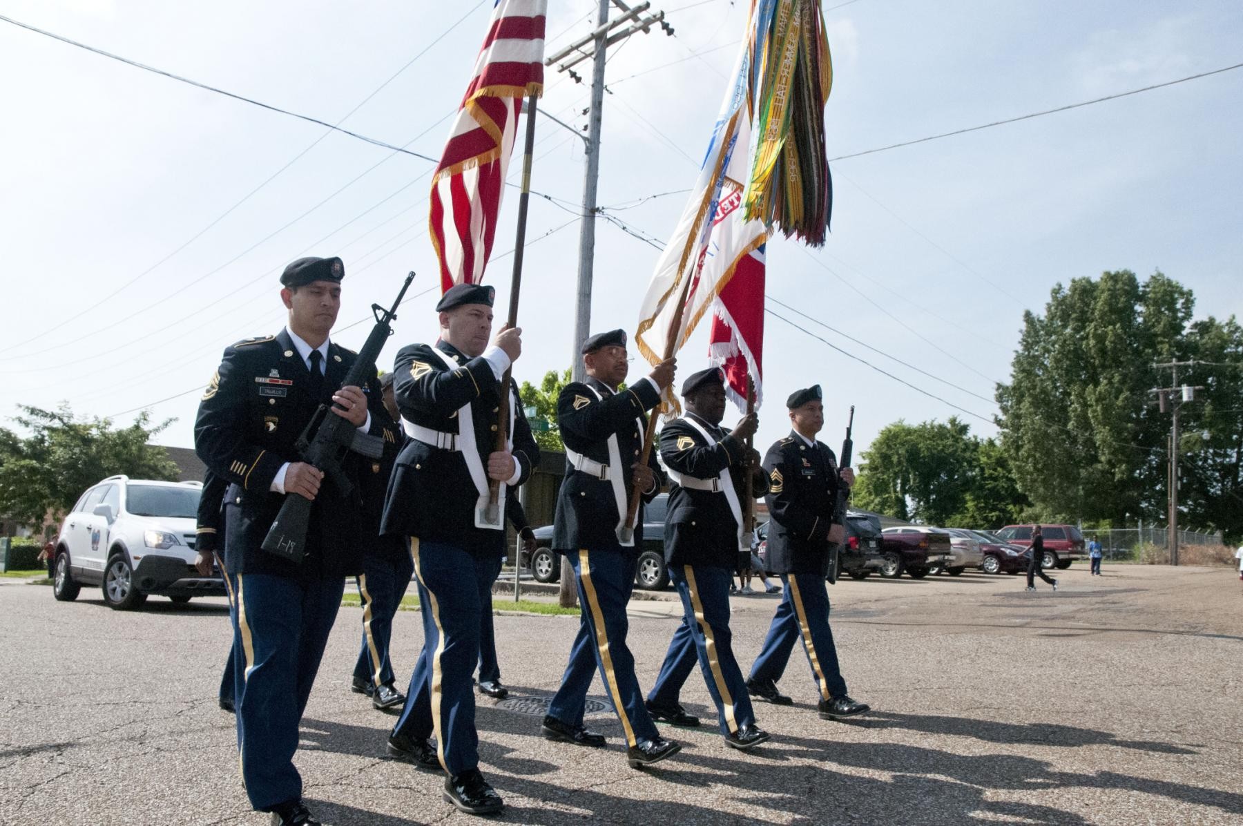 412th TEC provides Memorial Day color guard | Article | The United ...
