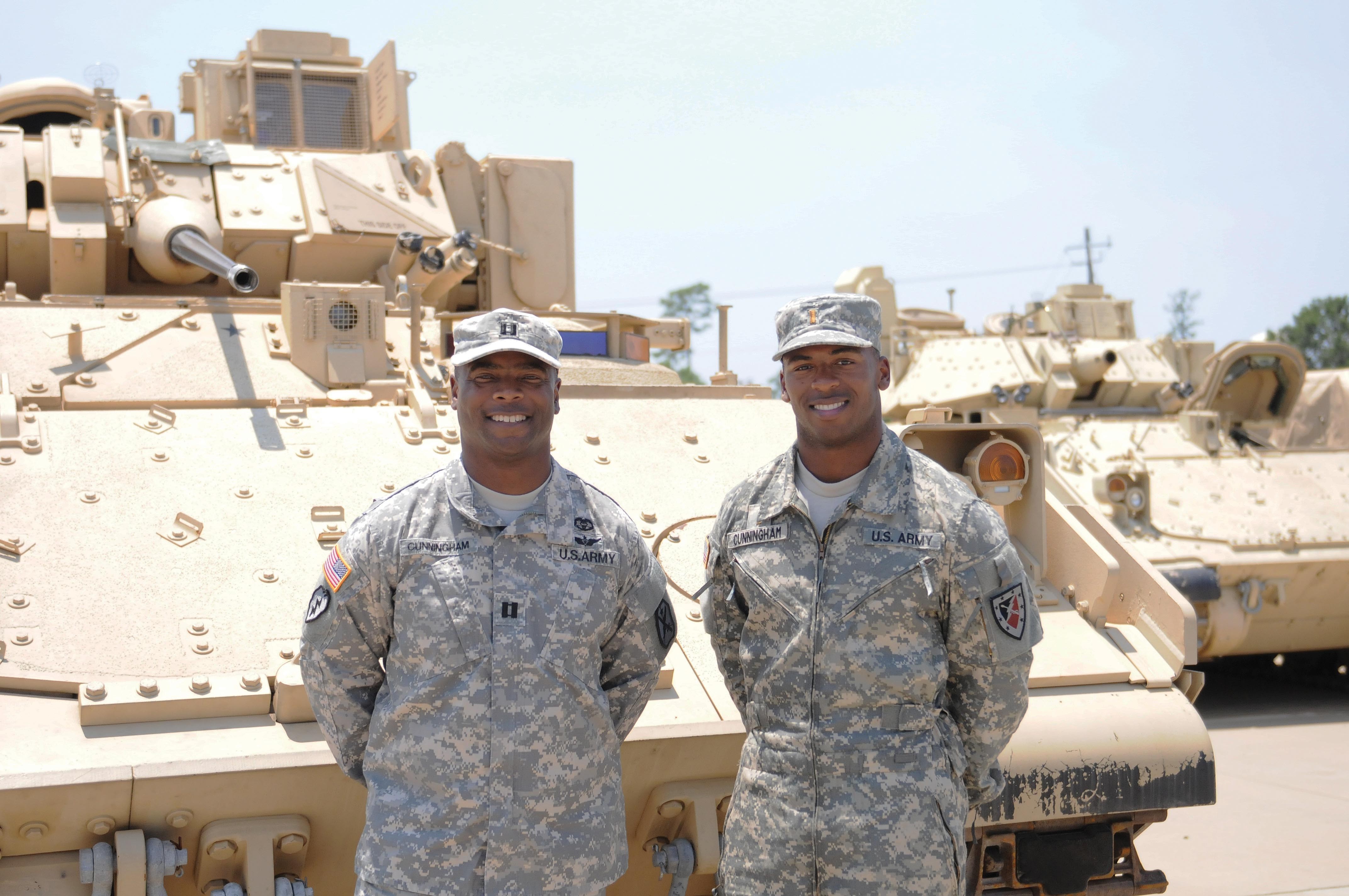Father, son attend MCoE leader courses | Article | The United States Army