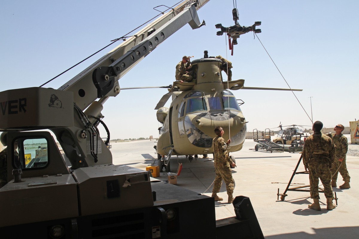 Flying Dragons get body work done | Article | The United States Army