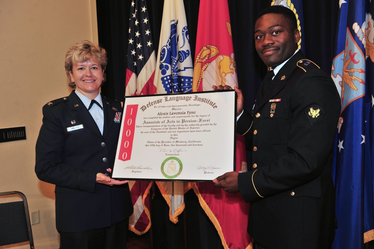 DLIFLC awards 10,000th foreign language AA degree | Article | The ...