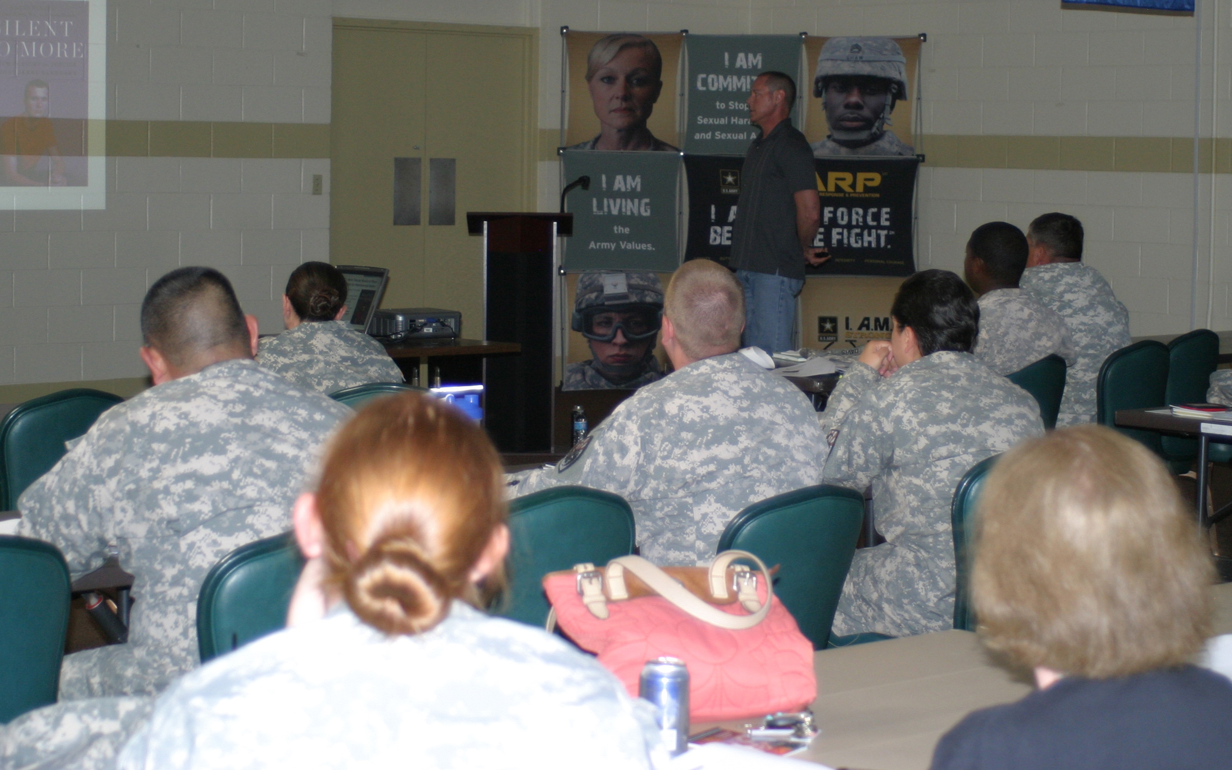 William Harryman, presents Male Survivors of Sexual Assault to Fort ...