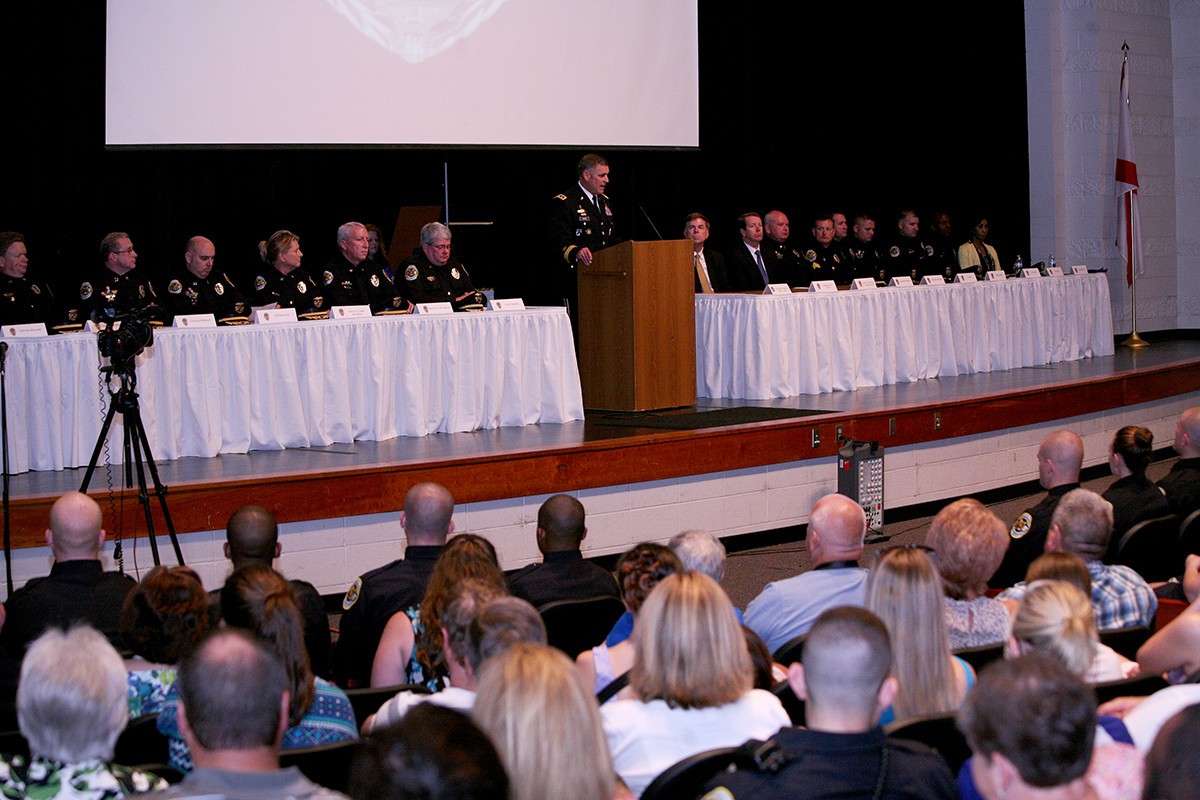 SMDC CG guest speaker at law enforcement graduation | Article | The ...