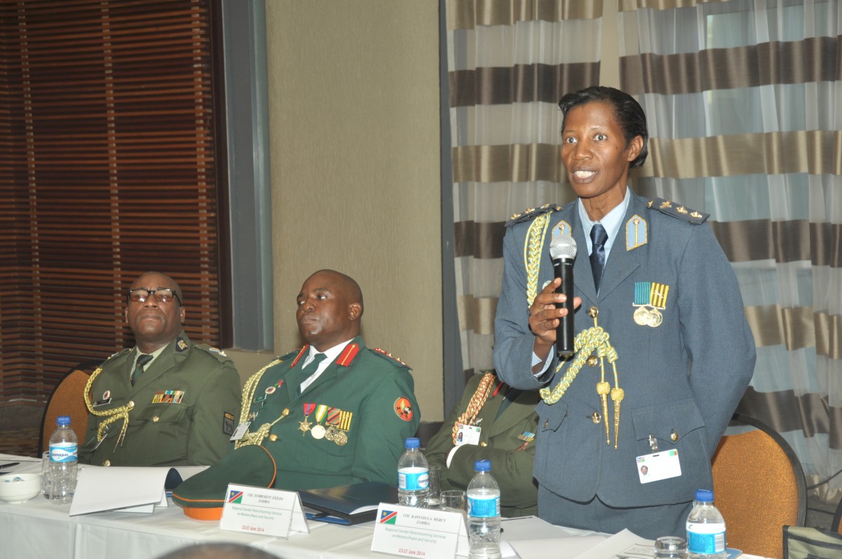 Barriers break down at first-ever African Gender Integration Seminar ...