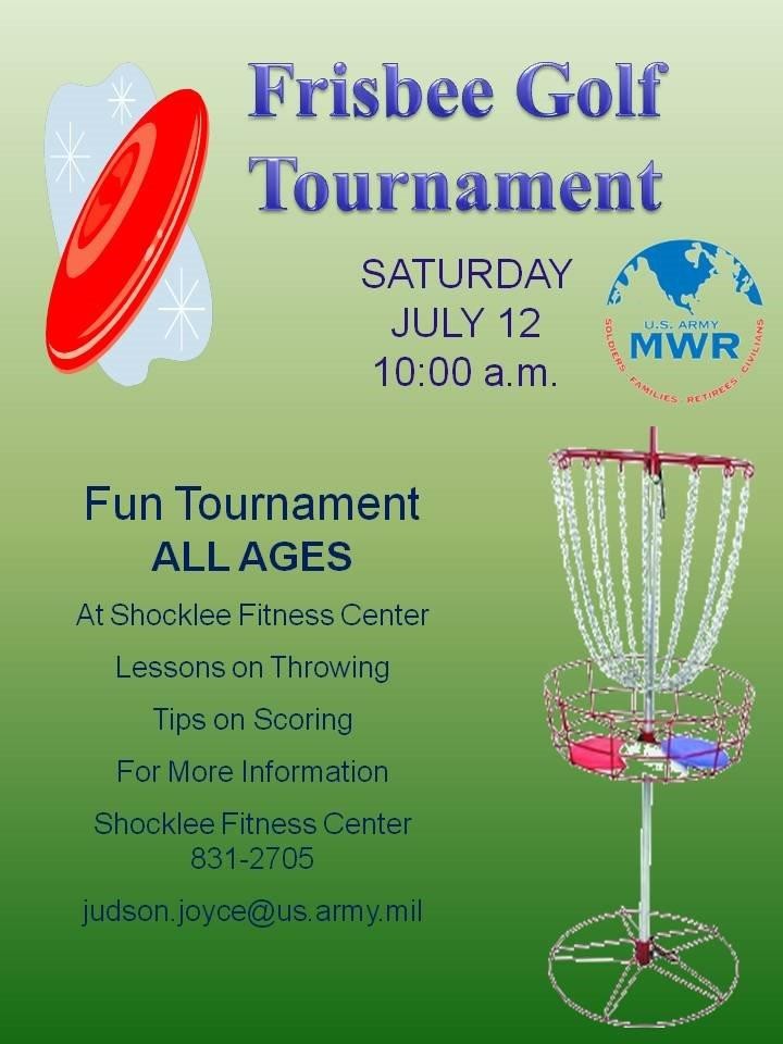 Frisbee Golf Tournament | Article | The United States Army