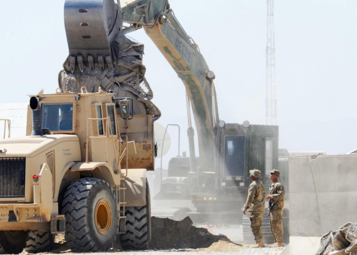 687th Engineers deconstruct FOB Apache | Article | The United States Army
