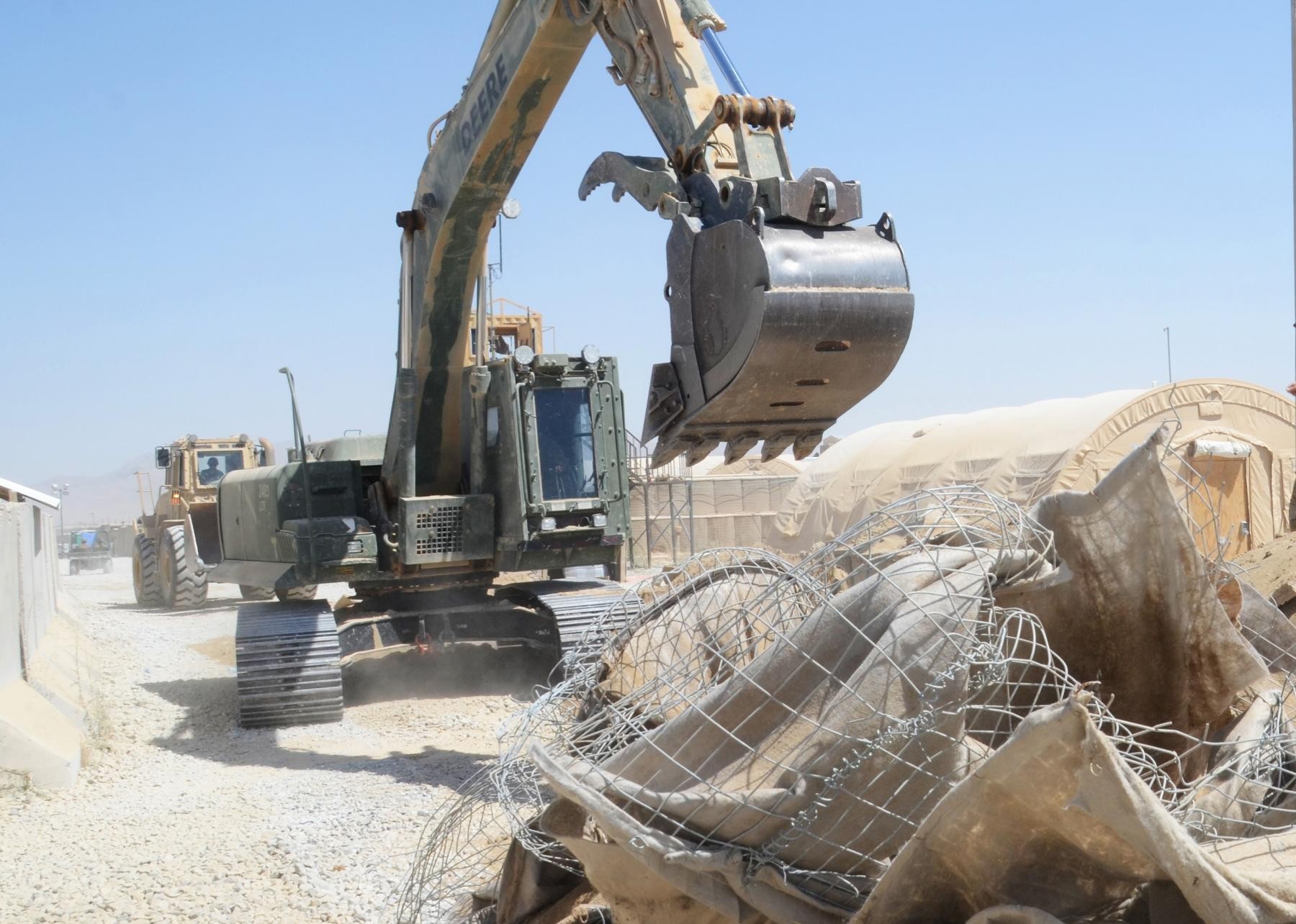 687th Engineers deconstruct FOB Apache | Article | The United States Army