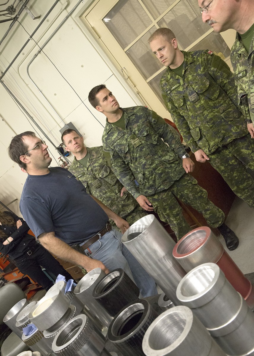 Military college members tour Picatinny to learn about arsenal's ...