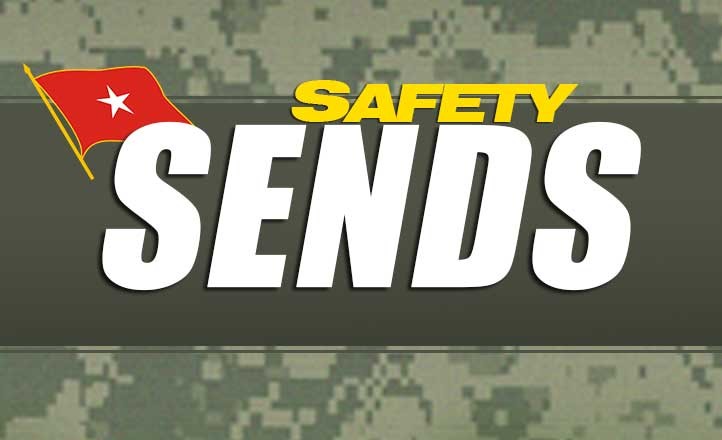 Safety Sends--July 2014 | Article | The United States Army