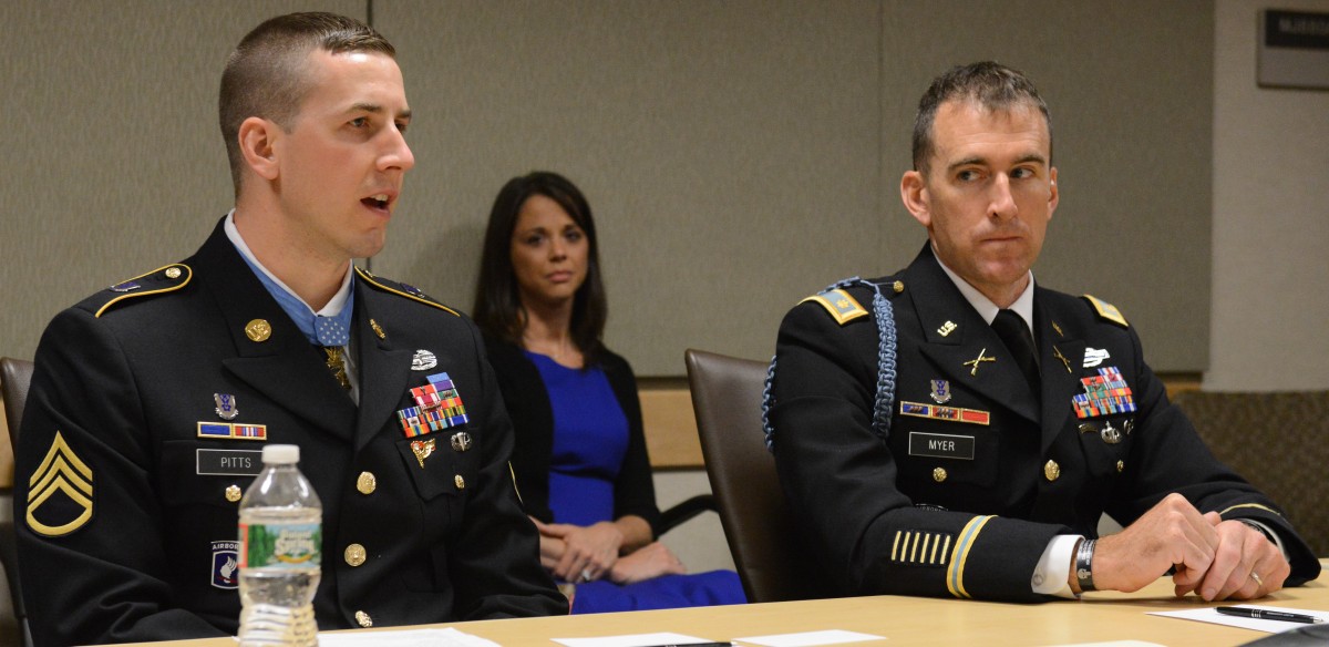Medal of Honor recipient Ryan Pitts: Bonds will never be broken ...