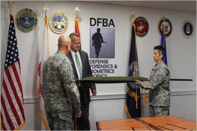 Defense Forensics and Biometrics Agency uncases colors for first time ...