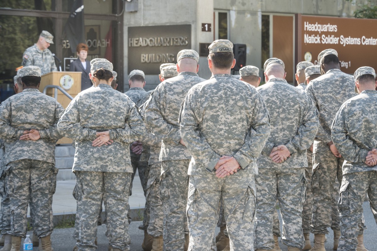 Natick observes moment of silence for Maj. Gen. Greene | Article | The ...