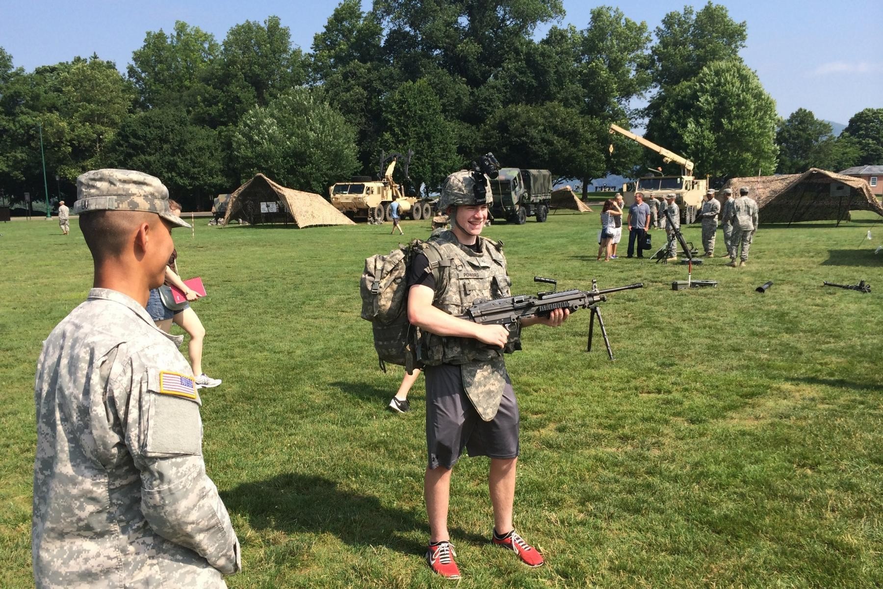 Vanguards Task Force China Help Welcome New West Point Cadets