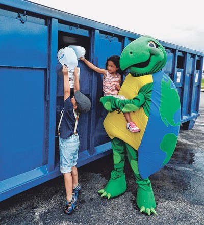 New recycling multi-bins placed for convenience | Article | The United ...