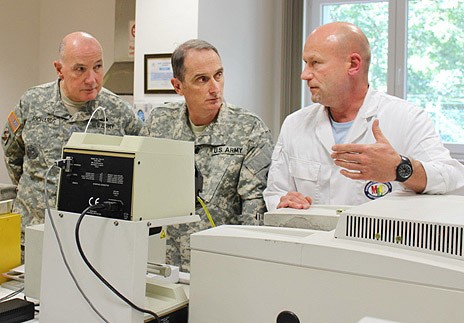 USAREUR CSM visits 405th AFSB Army Oil Analysis Program lab | Article ...