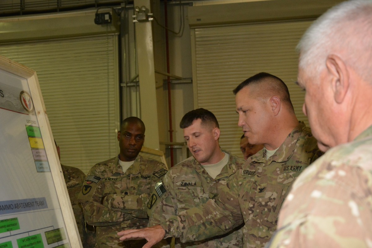 Scrimmage prepares 401st AFSB and units for expected equipment turn-ins ...