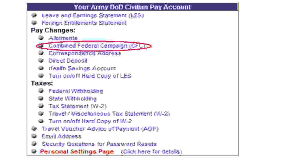 CFC: Giving where it counts | Article | The United States Army