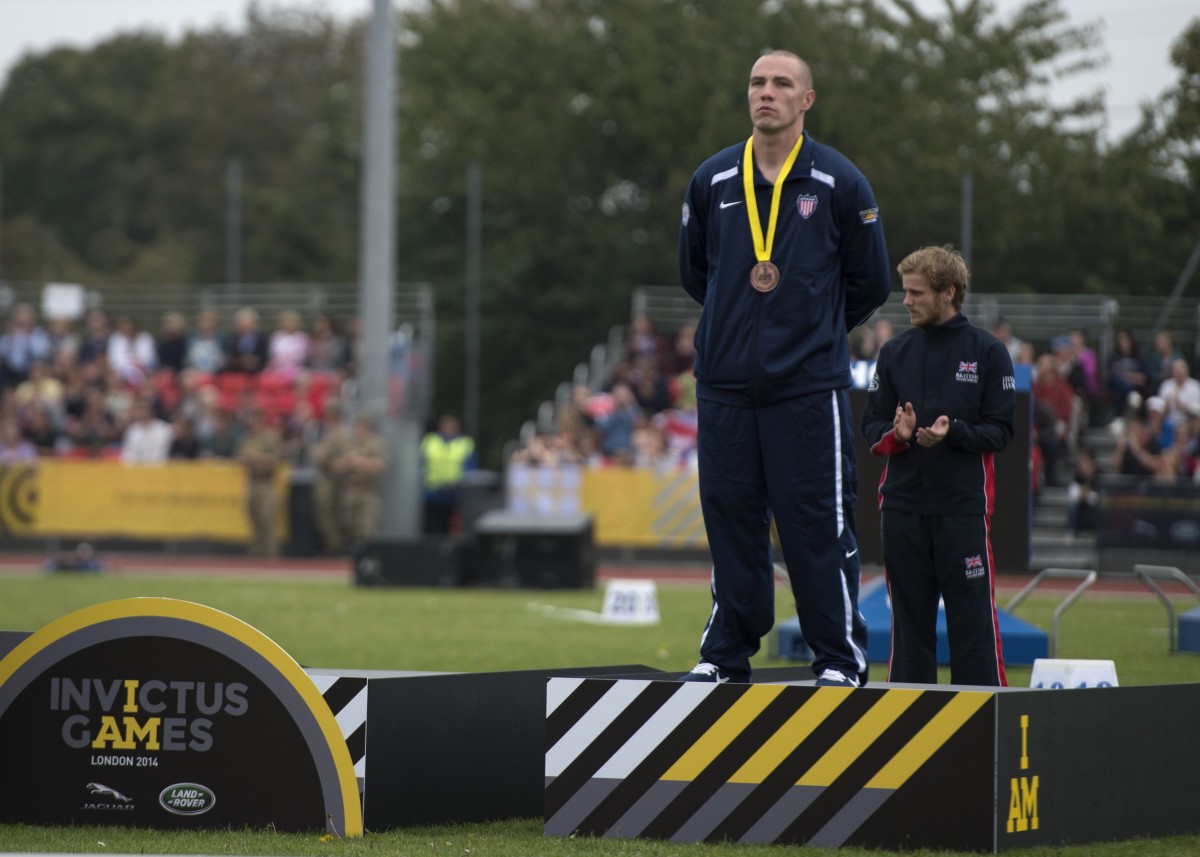 Soldier earns first medal in first Invictus race | Article | The United ...