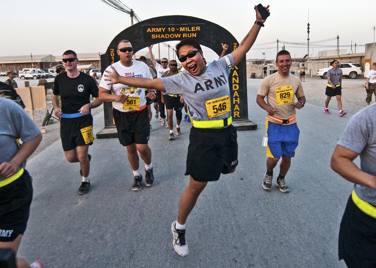 Army Ten-Miler shadow run held on Kandahar Airfield | Article | The ...