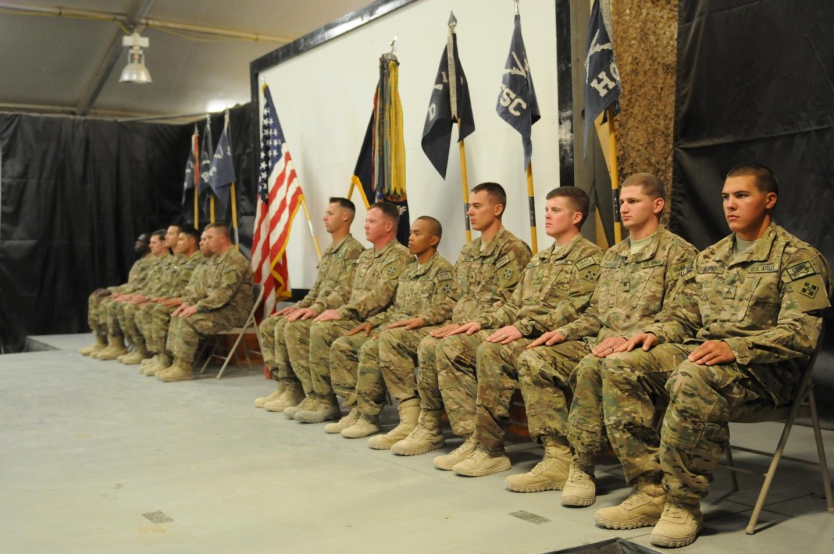 Red Warriors promote and induct new sergeants into NCO Corps | Article ...