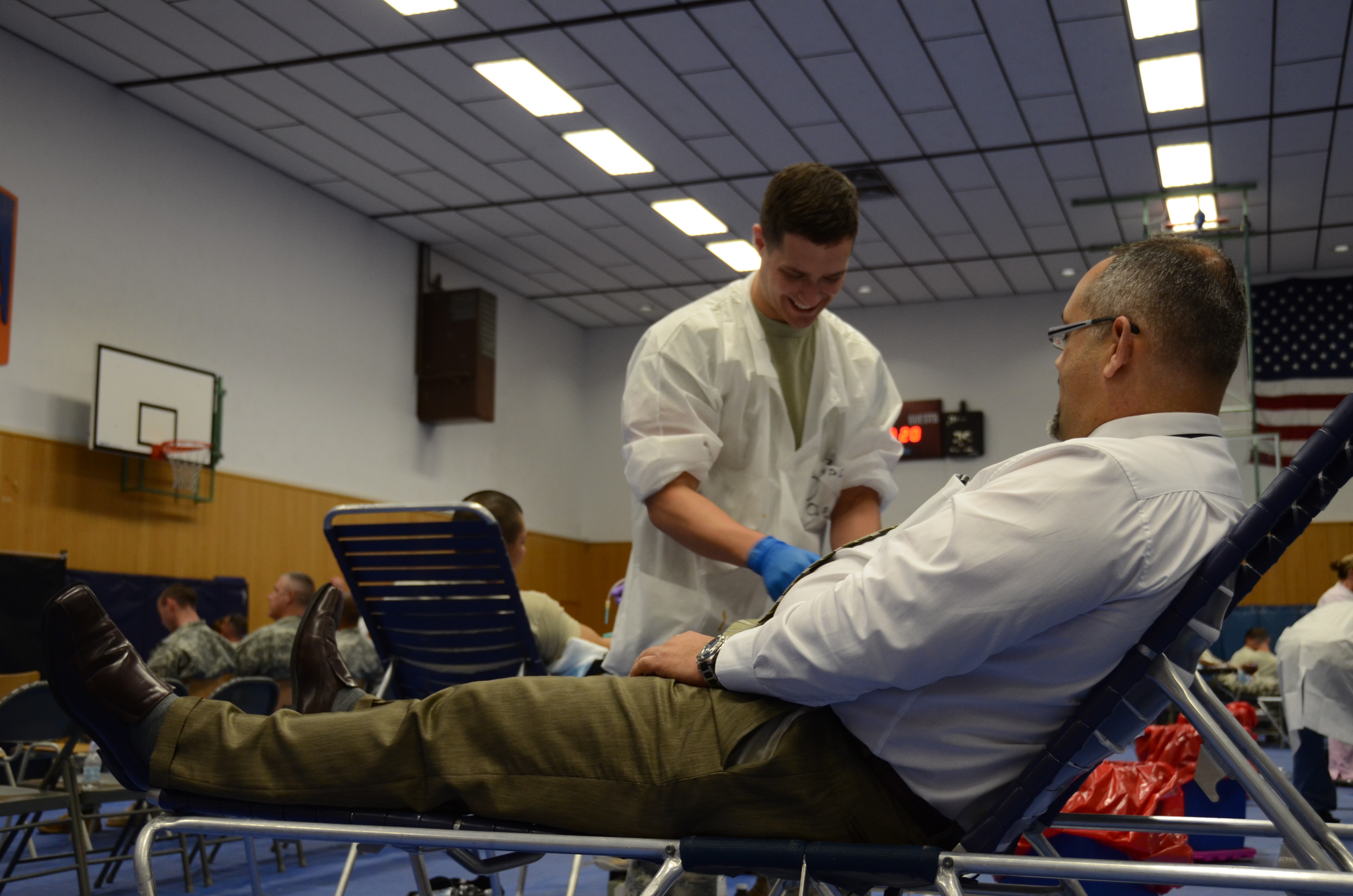 ASBP holds blood drive at Katterbach Fitness Center | Article | The ...