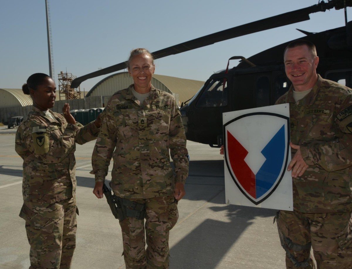 1100th TASMG DET 2 Soldiers receive AMC combat patch | Article | The ...