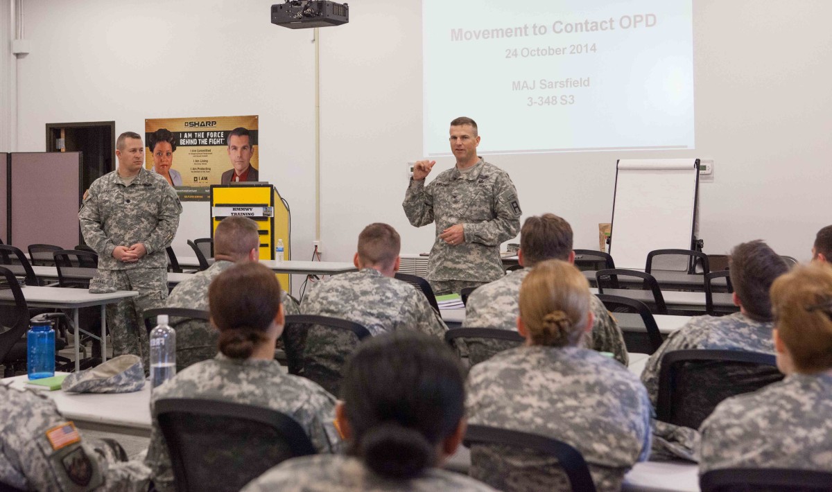 174th Infantry Brigade Soldiers brush up on Movement to Contact skills ...