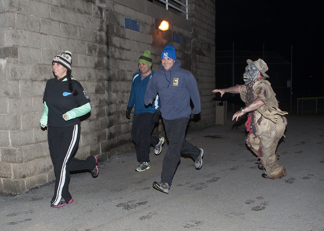 Adventurous runners compete in Zombie 5K | Article | The United States Army