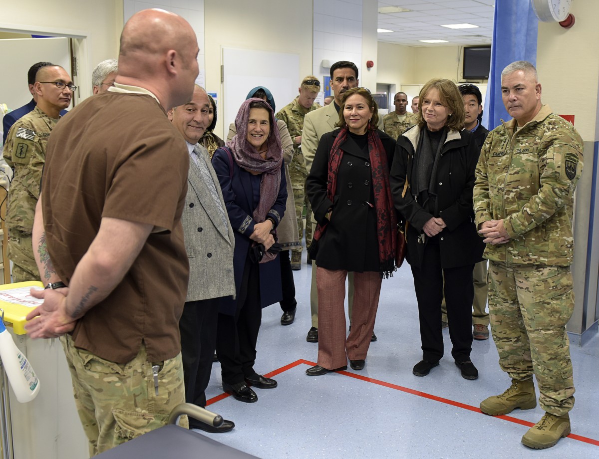 Afghanistan's First Lady visits Role 2 Hospital in Kabul | Article ...