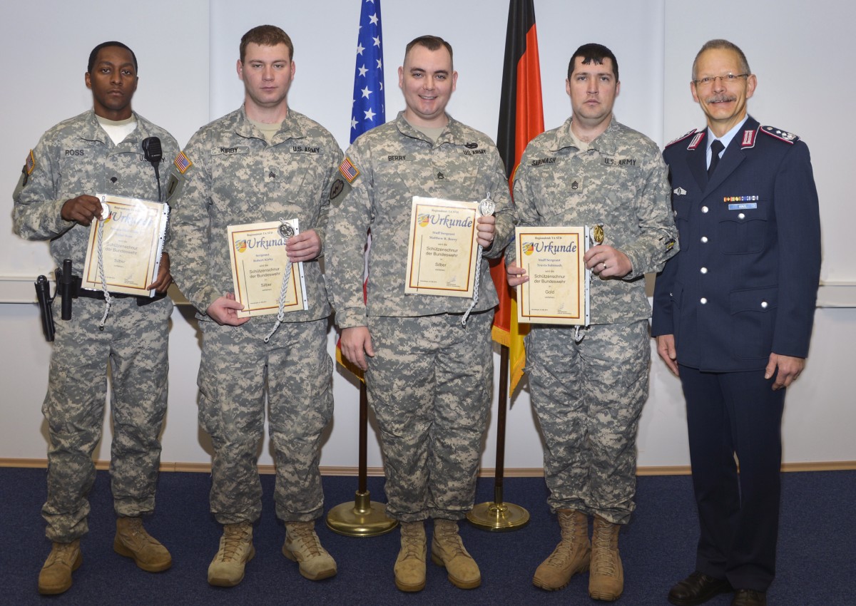 American Soldiers earn German marksmanship awards | Article | The ...