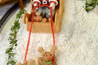 Soldiers craft gingerbread display at Pentagon | Article | The United ...