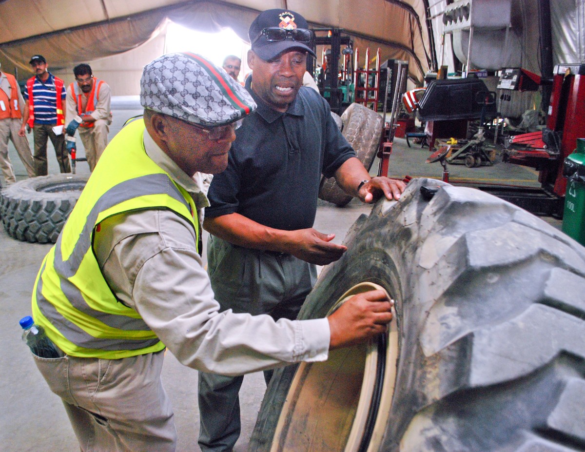 Tire Repair Program saves money at Camp Arifjan | Article | The United ...