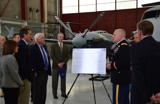Army Electronic Proving Ground Commander briefs Arizona Members of ...