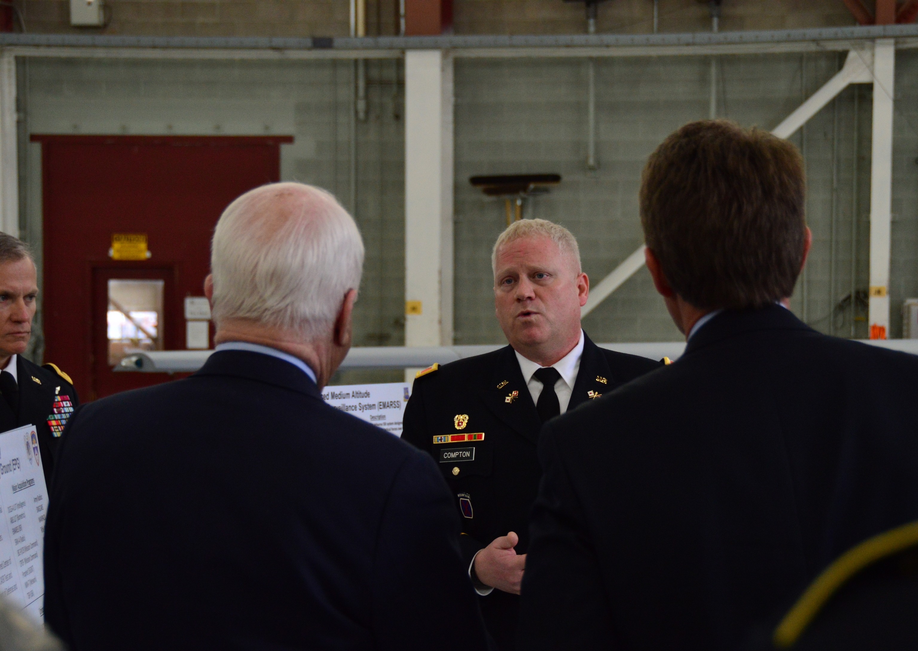 Army Electronic Proving Ground Commander briefs Arizona Members of ...