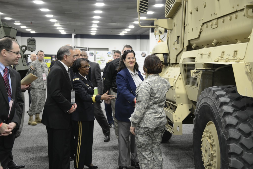 Army vehicles draw crowds at Detroit auto show | Article | The United ...
