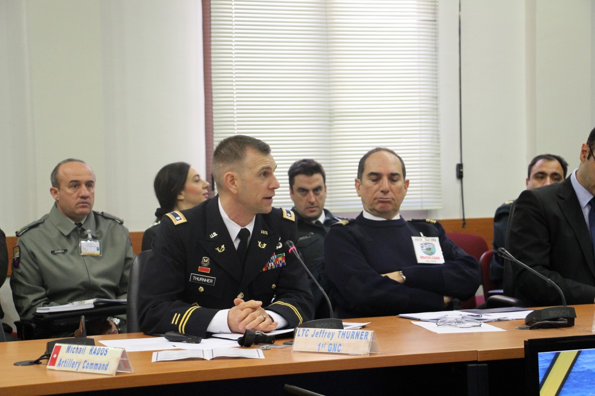 USANATO Judge Advocate Talks Future Weapons at NATO Legal Conference ...