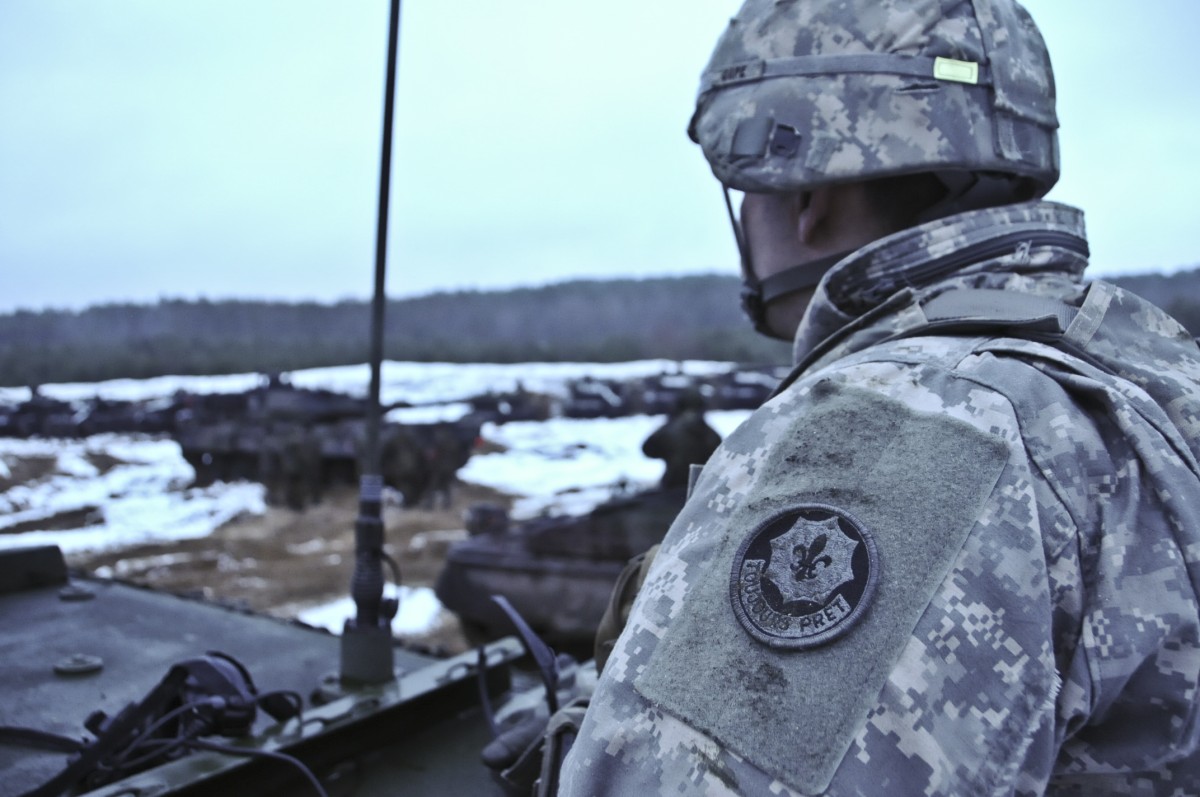 2nd Cavalry Regiment partners up with German soldiers during Operation ...