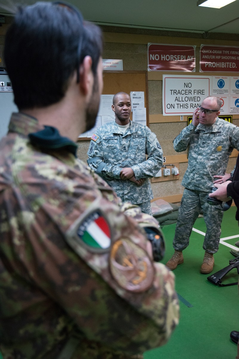 US, Italian Soldiers train together at NATO range in Belgium | Article ...