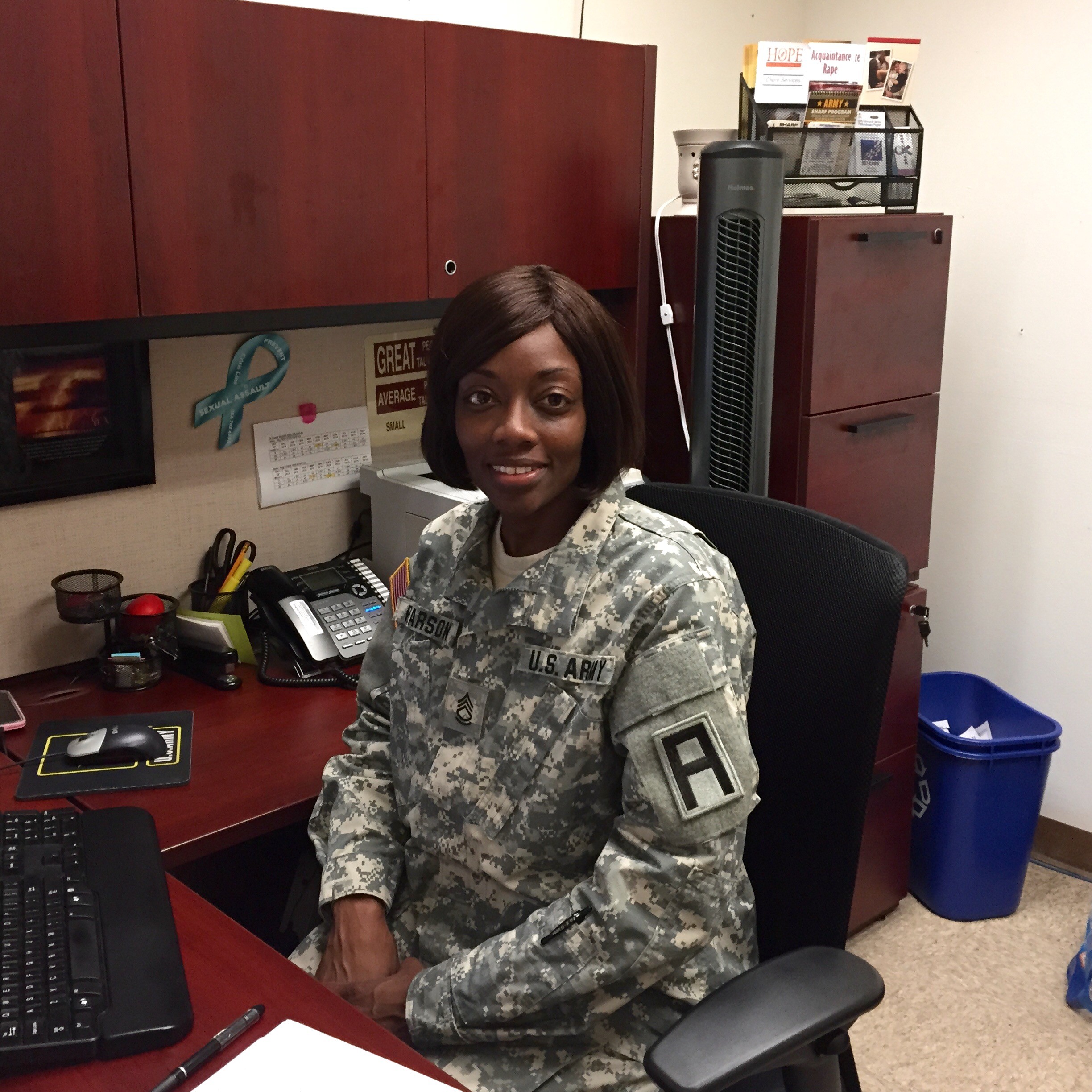 Any place is the place to volunteer for a 166th AV Soldier | Article ...