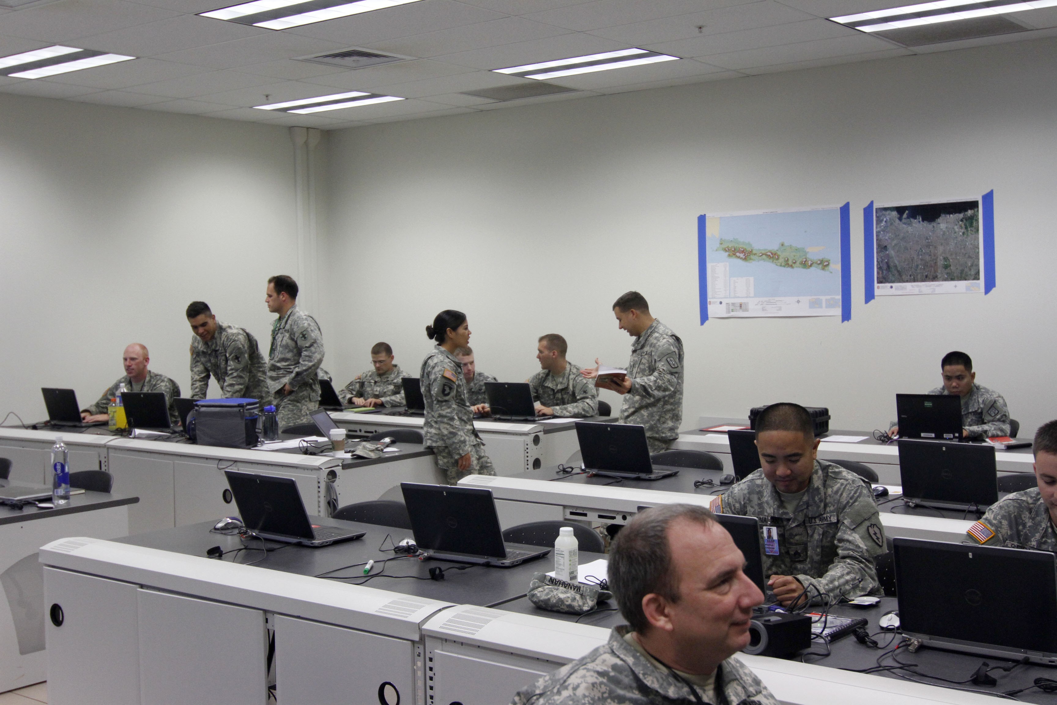 Intelligence Soldiers focus on sustainment and humanitarian aid ...