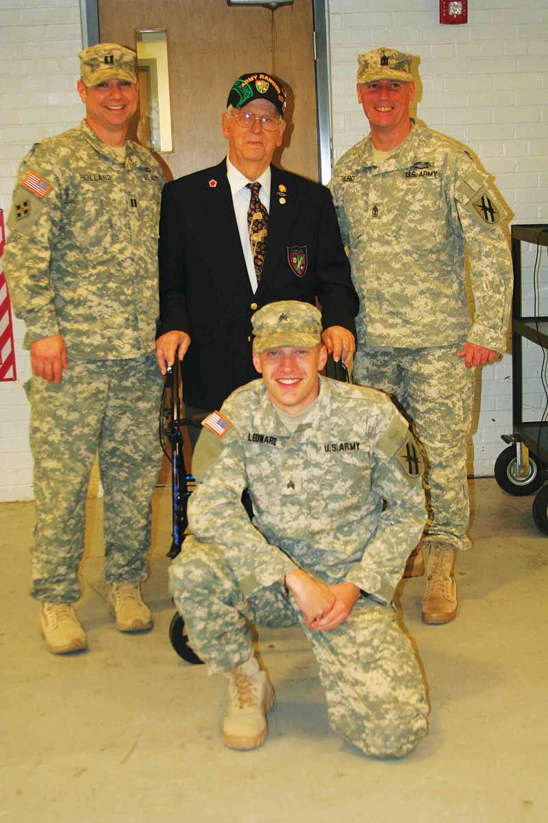 Soldier has memorable pinning of sergeant's stripes | Article | The ...