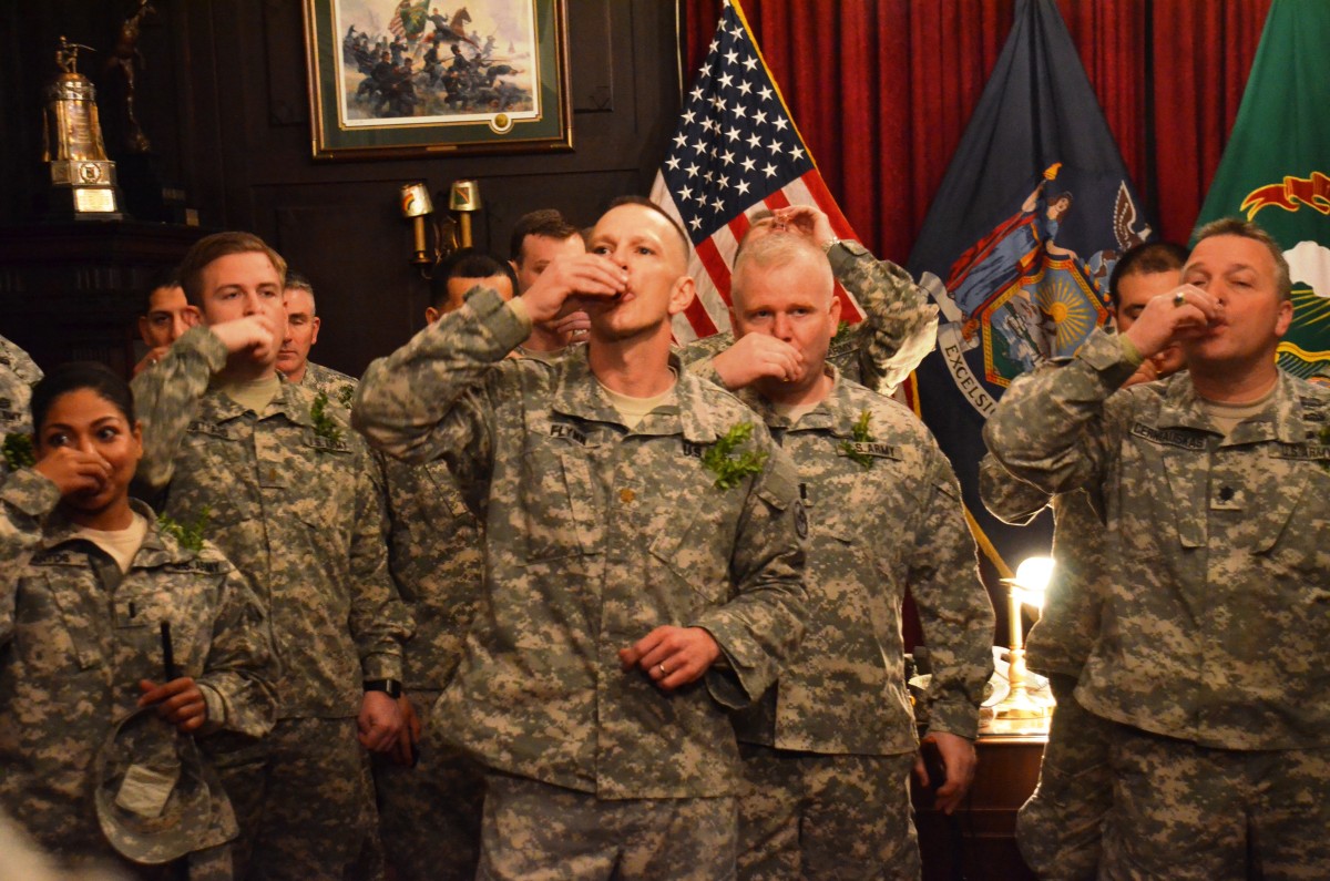 New York National Guards 69th Infantry Honors Fallen Comrades In 2015