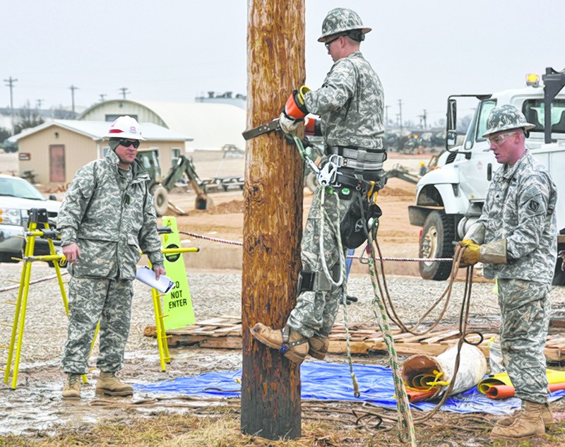 Linemen display technical skills at rodeo | Article | The United States ...
